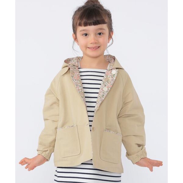ZOZO問い合わせ番号:103044303ショップ:SHIPS KIDS，シップス キッズブランド:SHIPS，シップス商品名:SHIPS KIDS:100〜130cm / リバティ リバーシブル フード コートカテゴリ:ジャケット/アウタ...