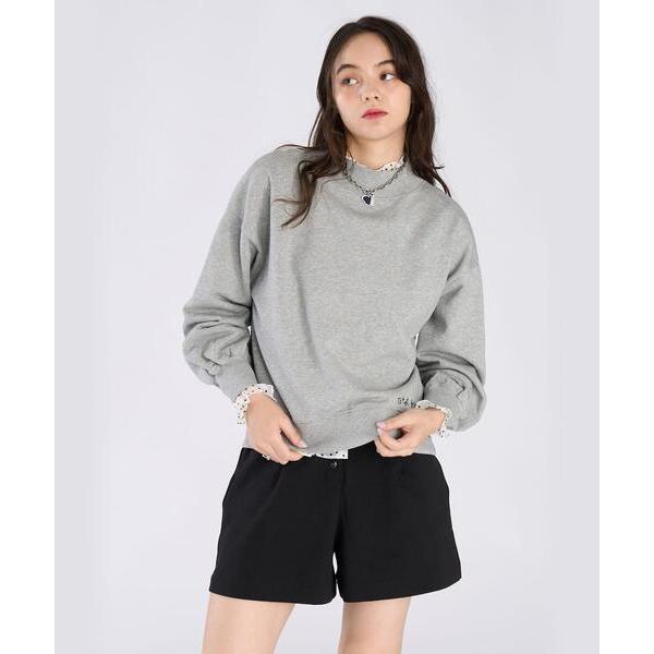 ZOZO問い合わせ番号:103044581ショップ:agnes b.，アニエスベーブランド:To b. by agnes b.，トゥービーバイアニエスベー商品名:WEB限定 ロゴ コットン ボリュームスリーブ スウェットプルオーバーカテゴリ...