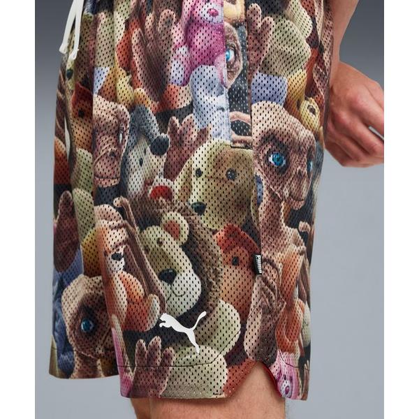 ZOZO問い合わせ番号:103044749ショップ:PUMA STORE ZOZO，プーマストアゾゾブランド:PUMA，プーマ商品名:PUMA プーマ メンズ バスケットボール Hoops x E.T. AOP ショーツカテゴリ:パンツ&g...