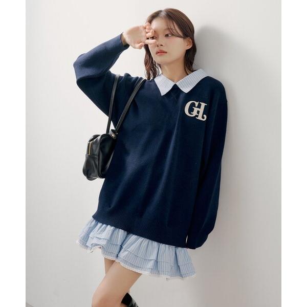 ZOZO問い合わせ番号:103044991ショップ:Chico，チコブランド:Chico，チコ商品名:【マルチway】シャツレイヤードニットワンピースカテゴリ:ワンピース/ドレス>ワンピースブランド品番:CHZ1061109A0002...