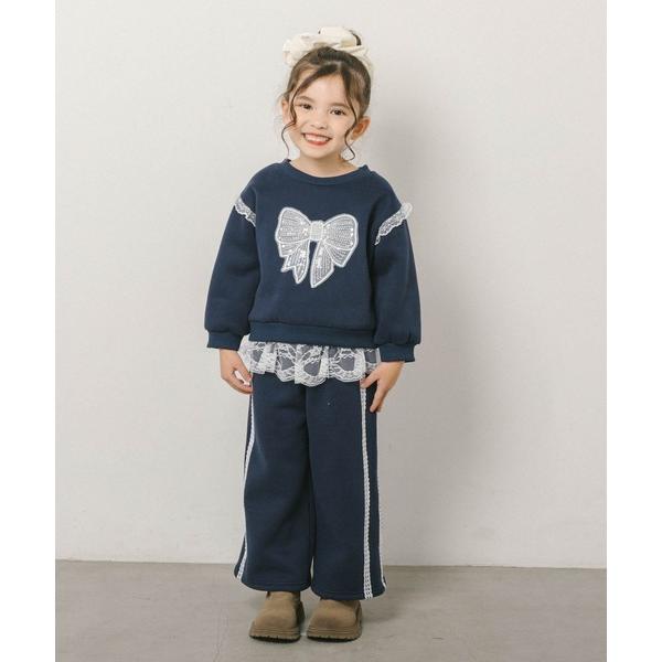 『タイムセール実施中』ZOZO問い合わせ番号:103045332ショップ:moredays store，モアデイズ・ストアブランド:URBAN CHERRY，アーバンチェリー商品名:【2点セット】ショルダーレースフリルリボントレーナー＋フリ...