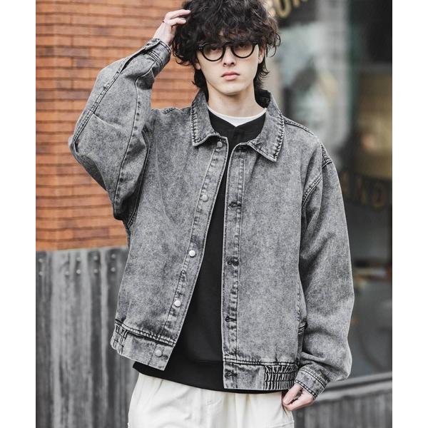 『タイムセール実施中』ZOZO問い合わせ番号:103045393ショップ:Rocky Monroe，ロッキーモンローブランド:Rocky Monroe，ロッキーモンロー商品名:ヴィンテージライク オーバーサイズデニムブルゾンカテゴリ:ジャケ...