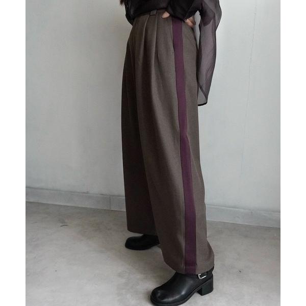 ZOZO問い合わせ番号:103045564ショップ:merrylatte，メリーラテブランド:merrylatte，メリーラテ商品名:セットアップ対応サイドラインダブルタックスラックスパンツ【Primaras】カテゴリ:パンツ>スラッ...