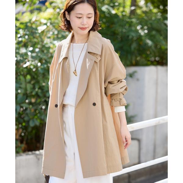 ZOZO問い合わせ番号:103046117ショップ:IENA，イエナブランド:SLOBE IENA，スローブイエナ商品名:《追加》コットンニュアンストレンチコートカテゴリ:ジャケット/アウター>トレンチコートブランド品番:260209...