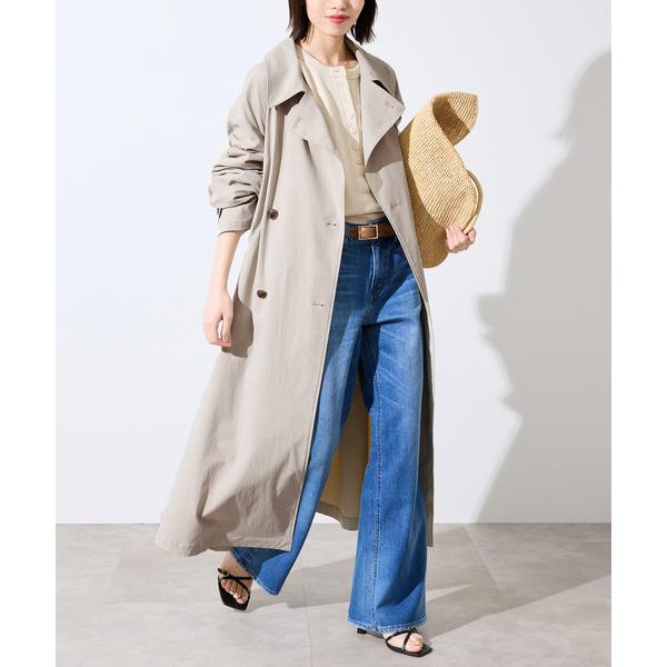 ZOZO問い合わせ番号:103046118ショップ:IENA，イエナブランド:SLOBE IENA，スローブイエナ商品名:オーバートレンチコートカテゴリ:ジャケット/アウター>トレンチコートブランド品番:26020912400010素...