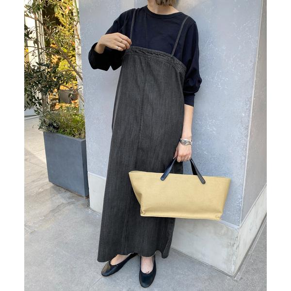 ZOZO問い合わせ番号:103046127ショップ:IENA，イエナブランド:SLOBE IENA，スローブイエナ商品名:LEDENIM ナローフレアデニムジャンパースカートカテゴリ:ワンピース/ドレス>ワンピースブランド品番:260...