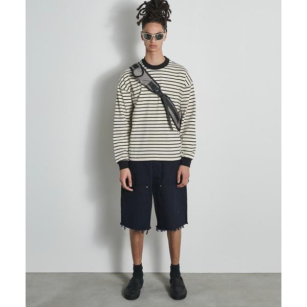 ZOZO問い合わせ番号:103046211ショップ:Auntie Rosa，アンティローザブランド:BLANK HOTEL，ブランクホテル商品名:Double Knee Cut Off Short Pants / ダブルニーカットオフショー...