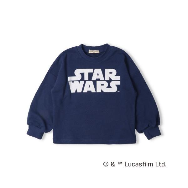 『セール実施中』ZOZO問い合わせ番号:103046251ショップ:こどもの森e-shop，コドモノモリイーショップブランド:Naughty Company，ナウテーカンパニー商品名:スター・ウォーズ/裏毛トレーナーカテゴリ:トップス&gt...
