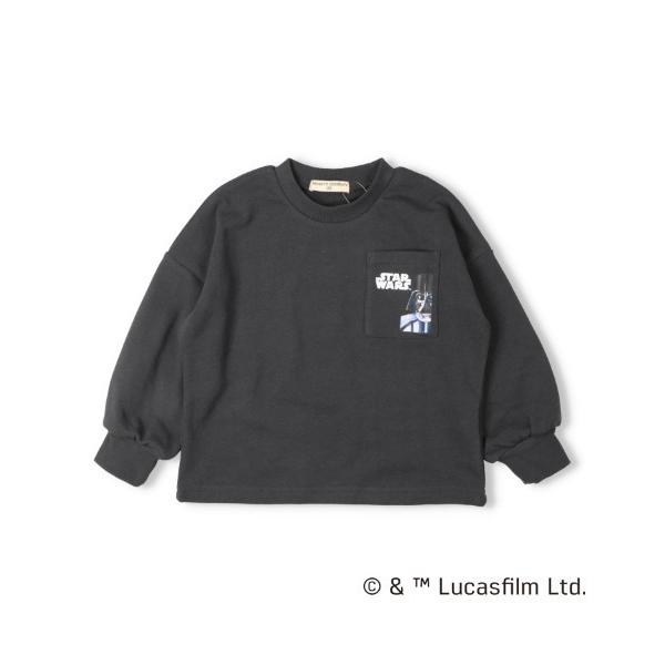 『セール実施中』ZOZO問い合わせ番号:103046253ショップ:こどもの森e-shop，コドモノモリイーショップブランド:Naughty Company，ナウテーカンパニー商品名:スター・ウォーズ/裏毛トレーナーカテゴリ:トップス&gt...