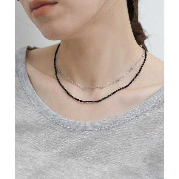 ZOZO問い合わせ番号:103046392ショップ:select MOCA，セレクトモカブランド:select MOCA，セレクトモカ商品名:コードビーズチェーンネックレスカテゴリ:アクセサリー>ネックレスブランド品番:za22607...