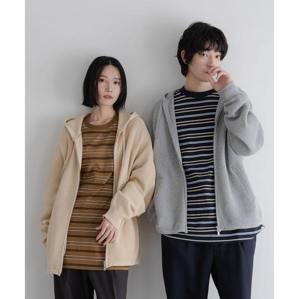 ZOZO問い合わせ番号:103046509ショップ:LOWRYS FARM，ローリーズファームブランド:LOWRYS FARM，ローリーズファーム商品名:【LFM(U)】ニットＺＩＰフーディー　 645479カテゴリ:トップス>カーデ...