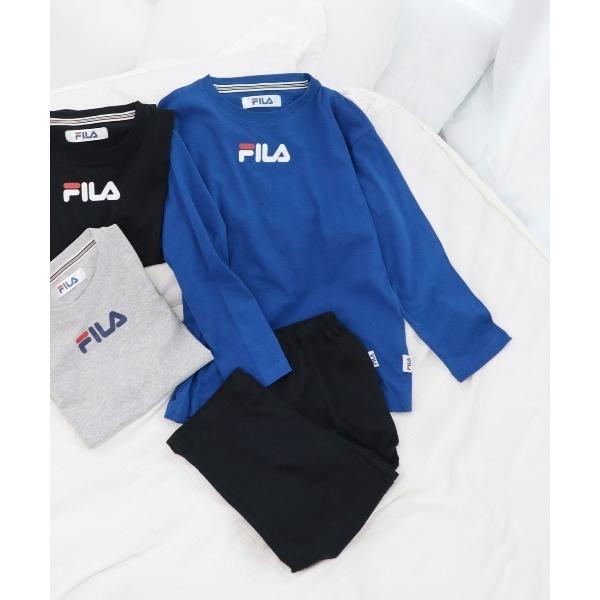 ZOZO問い合わせ番号:103046631ショップ:RUGGEDWORKS，ラゲッドワークスブランド:FILA，フィラ，RUGGEDWORKS，ラゲッドワークス商品名:【WEB限定！】《FILA》綿100% フィラ キッズ 長袖 ルームウェ...