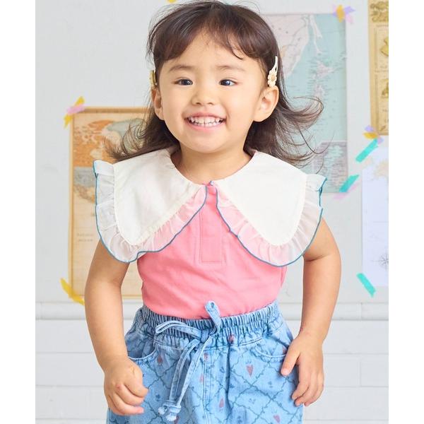 『タイムセール実施中』ZOZO問い合わせ番号:103047069ショップ:MARKEY'S，マーキーズブランド:LSP WOW，エルエスピーワオ，MARKEY'S，マーキーズ商品名:【LSP WOW!】襟付きノースリーブTeeカテゴリ:トッ...