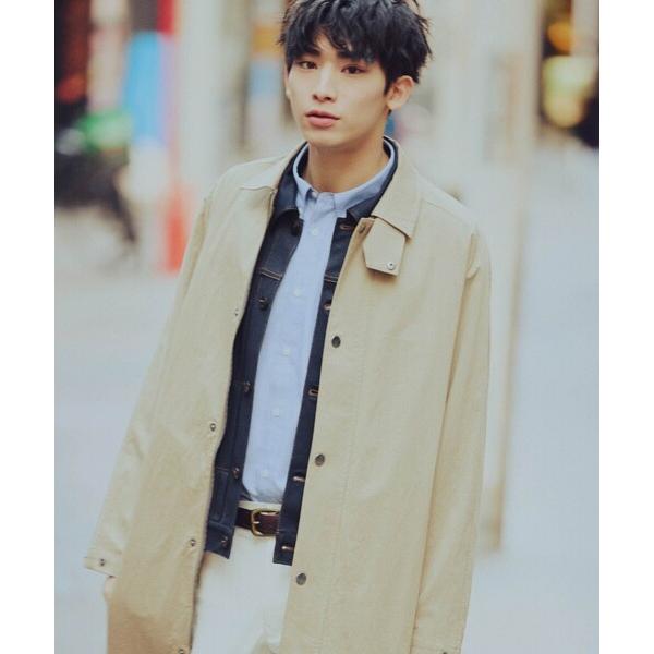 『タイムセール実施中』ZOZO問い合わせ番号:103047476ショップ:COMME CA ISM，コムサイズムブランド:COMME CA ISM，コムサイズム商品名:コットンナイロンストレッチ ステンカラーコートカテゴリ:ジャケット/アウ...