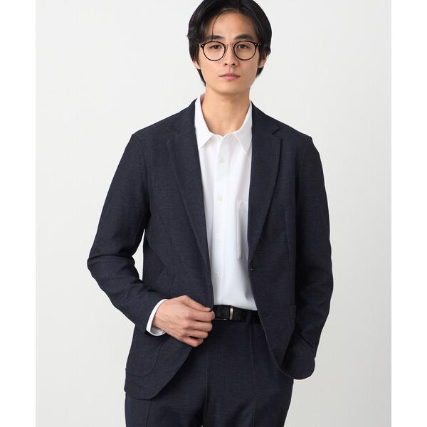 ZOZO問い合わせ番号:103047502ショップ:COMME CA ISM，コムサイズムブランド:COMME CA ISM，コムサイズム商品名:【セットアップ対応】デニムライクストレッチ テーラードジャケットカテゴリ:フォーマルスーツ/小...