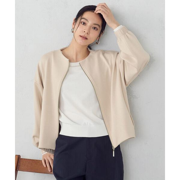 ZOZO問い合わせ番号:103047974ショップ:COMME CA ISM，コムサイズムブランド:COMME CA ISM，コムサイズム商品名:ソフトダンボール ジップアップブルゾンカテゴリ:ジャケット/アウター>ブルゾンブランド品...