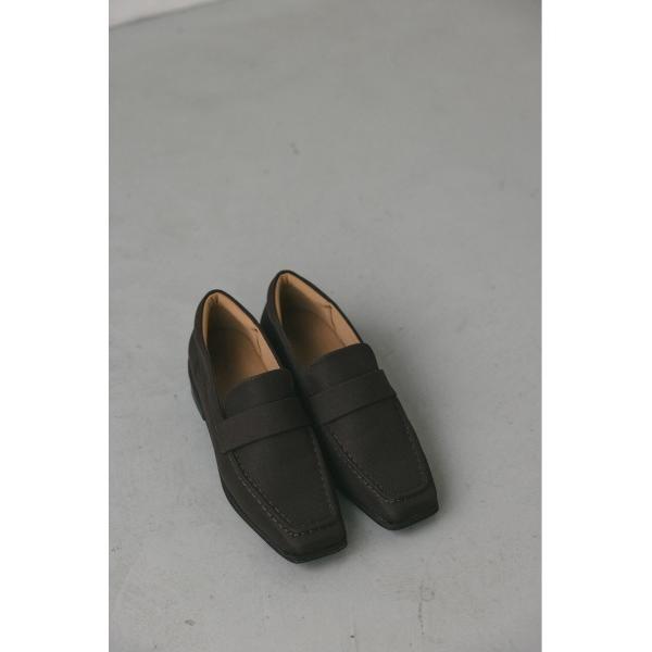 ZOZO問い合わせ番号:103048646ショップ:STYLEMIXER，スタイルミキサーブランド:STYLEMIXER，スタイルミキサー商品名:キャンバススクエアローファーカテゴリ:シューズ>ローファーブランド品番:500JSA55...