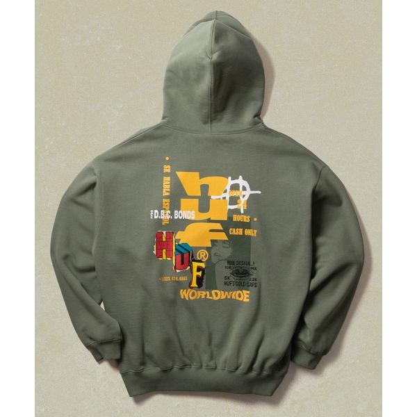 参考価格：16，940円発売時期：2024年10月コンディション：A（使用感なし）数回使用した程度で使用感が感じられないアイテム参考商品名：CUT AND PASTE FLEECE HOODIE / HUF ハフ フーディー パーカー参考品...