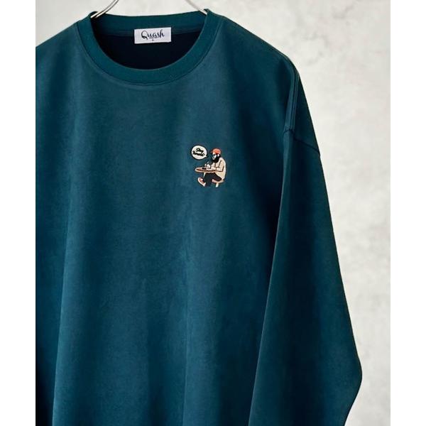 『セール実施中』参考価格：3，990円発売時期：2024年11月コンディション：B（目立つ使用感なし）使用感が少ない、または気にならないアイテム袖口：毛玉参考商品名：【別注限定展開】髭おじさん胸刺繍スウェードクルーネックトレーナー参考品番：...