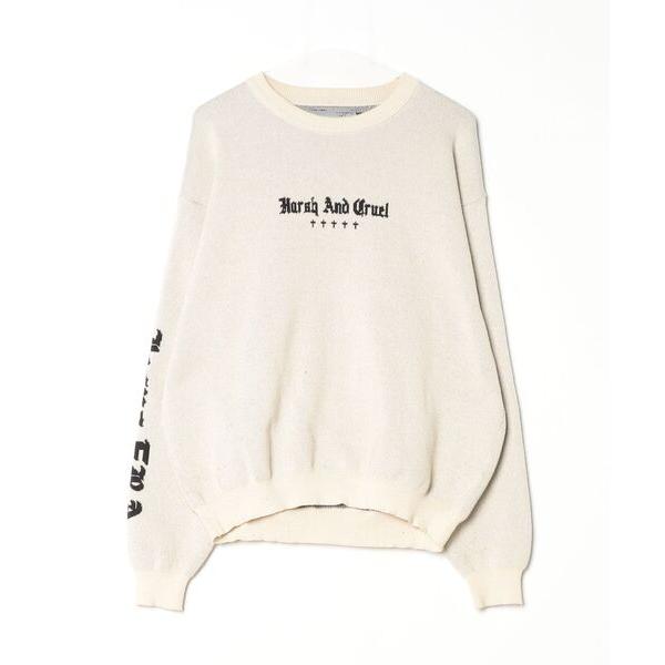 『セール実施中』参考価格：18，979円発売時期：2021年11月コンディション：C（やや使用感あり）使用感があり、やや気になる傷や汚れがあるアイテム袖口・すそ周り：毛玉袖：汚れ参考商品名：グラフィック刺繍  ニットセーター HC21AW0...