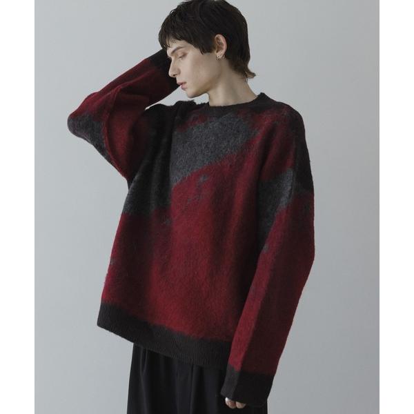 『セール実施中』参考価格：6，930円発売時期：2025年10月コンディション：B（目立つ使用感なし）使用感が少ない、または気にならないアイテム全体的：毛玉参考商品名：loose shadow gradation ＆ melange kni...