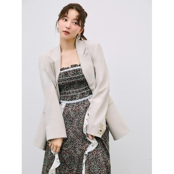 ZOZO問い合わせ番号:103083239ショップ:FRAY I.D，フレイ アイディーブランド:FRAY I.D，フレイアイディー商品名:ダブルブレストシンプルジャケット／ウォッシャブルカテゴリ:ジャケット/アウター>テーラードジャ...