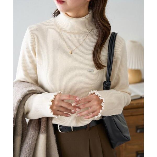 『タイムセール実施中』ZOZO問い合わせ番号:103083406ショップ:DISCOAT，ディスコートブランド:DISCOAT，ディスコート商品名:プレート付リブタートルネックカテゴリ:トップス>ニット/セーターブランド品番:DCZ1...