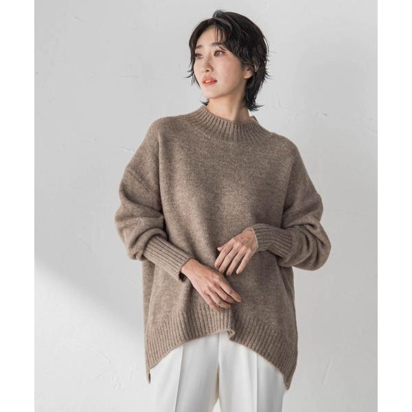 『セール実施中』ZOZO問い合わせ番号:103083516ショップ:LAUTREAMONT ONLINE SHOP，ロートレアモン オンラインショップブランド:la.f…，ラエフ商品名:【WEB限定】”毎日頼れる”ゆったりモックネックニット...