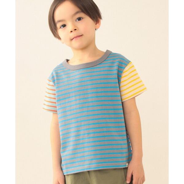 ZOZO問い合わせ番号:103083779ショップ:BEAMS HEART，ビームスハートブランド:BEAMS mini，ビームスミニ商品名:【WEB限定】ボーダー ショートスリーブ Tシャツ 2026SS（90〜140cm）カテゴリ:トッ...