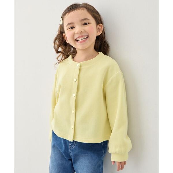 ZOZO問い合わせ番号:103083971ショップ:ANY，エニィブランド:ANY，エニィ商品名:【洗濯機可能】スナップボタン カーディガンカテゴリ:トップス>カーディガン/ボレロブランド品番:JKFSLS0331素材:イエロー/ラベ...