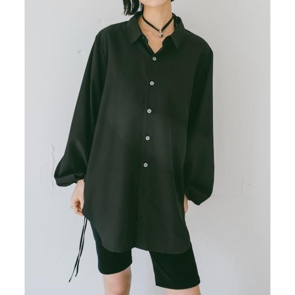 ZOZO問い合わせ番号:103084050ショップ:MARTE，マルテブランド:sahara，サハラ商品名:Drawstring Cuff Over Shirt/ドローストリングカフオーバーシャツカテゴリ:トップス>シャツ/ブラウスブ...