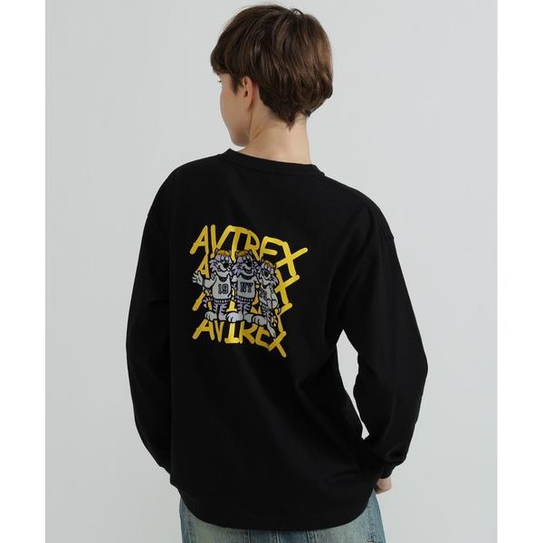 ZOZO問い合わせ番号:103084068ショップ:AVIREX WOMAN，アヴィレックス ウーマンブランド:AVIREX，アヴィレックス商品名:RANDOM LOGO TOMCAT T-SHIRTカテゴリ:トップス>Tシャツ/カッ...