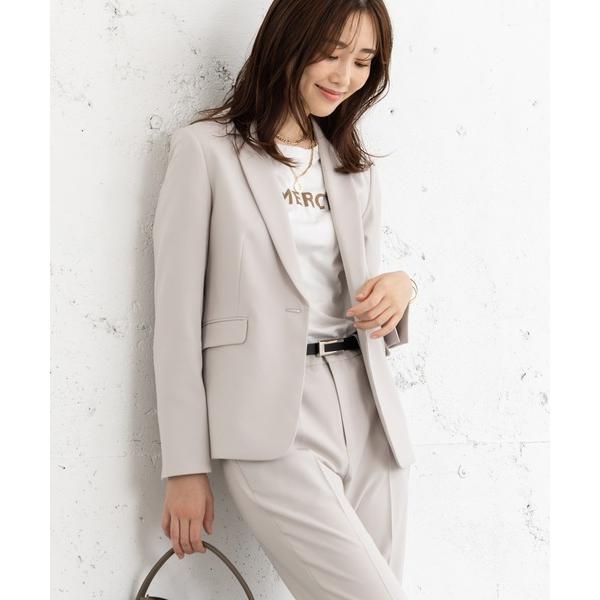 『タイムセール実施中』ZOZO問い合わせ番号:103084258ショップ:ROBE FAMILLE，ローブファミーユブランド:MAISONCOMFY ，メゾンコンフィ商品名:【洗えるスーツ】テーラードジャケット＆テーパードパンツセットカテゴ...
