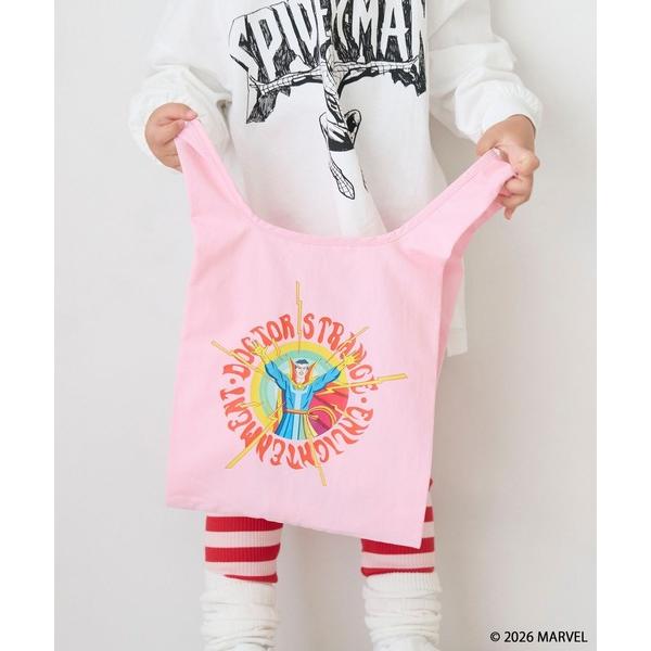 ZOZO問い合わせ番号:103084264ショップ:LOWRYS FARM，ローリーズファームブランド:LOWRYS FARM，ローリーズファーム商品名:ＭＡＲＶＥＬ／エコバック　639648カテゴリ:バッグ>エコバッグ/サブバッグブ...