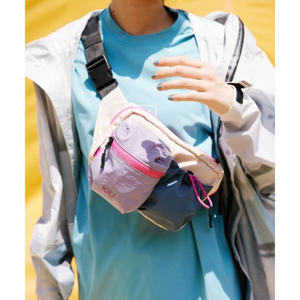 ZOZO問い合わせ番号:103084291ショップ:Wpc./KiU，ダブリュピーシーキウブランド:KiU，キウ商品名:デタッチャブルミニボディバッグカテゴリ:バッグ>ボディバッグ/ウエストポーチブランド品番:K534素材:表：ナイロ...
