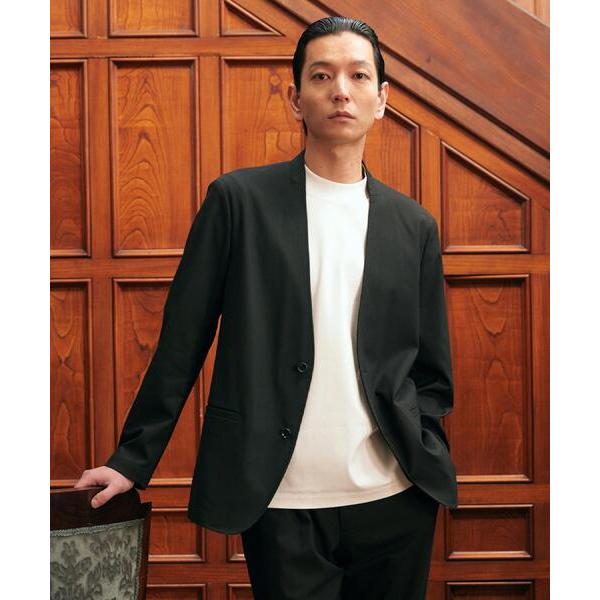 『タイムセール実施中』ZOZO問い合わせ番号:103084579ショップ:TAKEO KIKUCHI，タケオキクチブランド:TAKEO KIKUCHI，タケオキクチ商品名:【ON／OFF兼用】CARREMANファブリック ノーカラージャケッ...