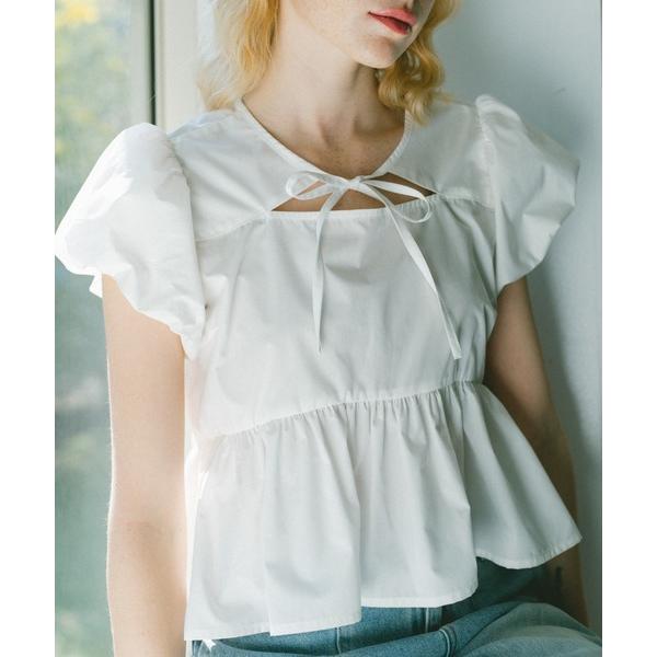 ZOZO問い合わせ番号:103084709ショップ:idem，イデムブランド:idem，イデム商品名:puff sleeve muse blouse / パフスリデザインブラウスカテゴリ:トップス>シャツ/ブラウスブランド品番:ID0...