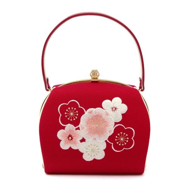 『タイムセール実施中』ZOZO問い合わせ番号:103085148ショップ:SOUBIEN，ソウビエンブランド:SOUBIEN，ソウビエン商品名:ちりめん×刺繍の和モダンな振袖バッグカテゴリ:水着/着物・浴衣>和装小物ブランド品番:sb...