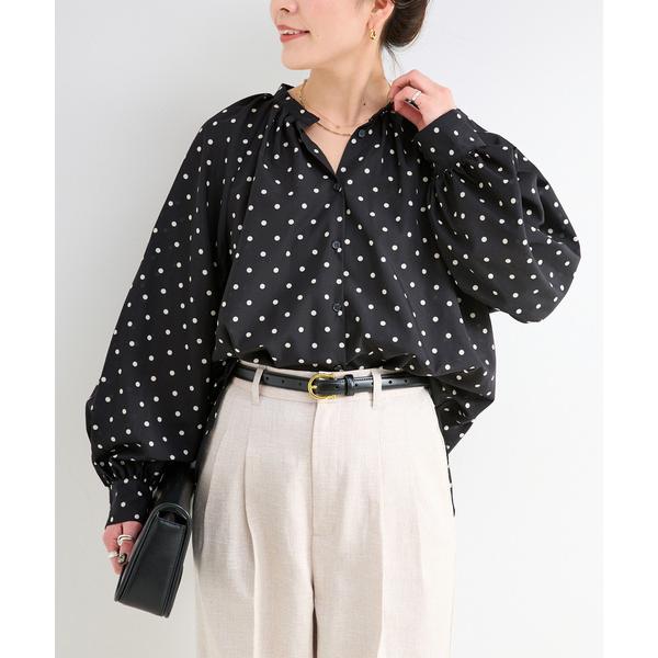 ZOZO問い合わせ番号:103085214ショップ:JOINT WORKS，ジョイントワークスブランド:B.C STOCK，ベーセーストック，Simplicite，サンプリシテ商品名:《追加4》ウォッシャブル / ドットスタンドカラーブラウ...