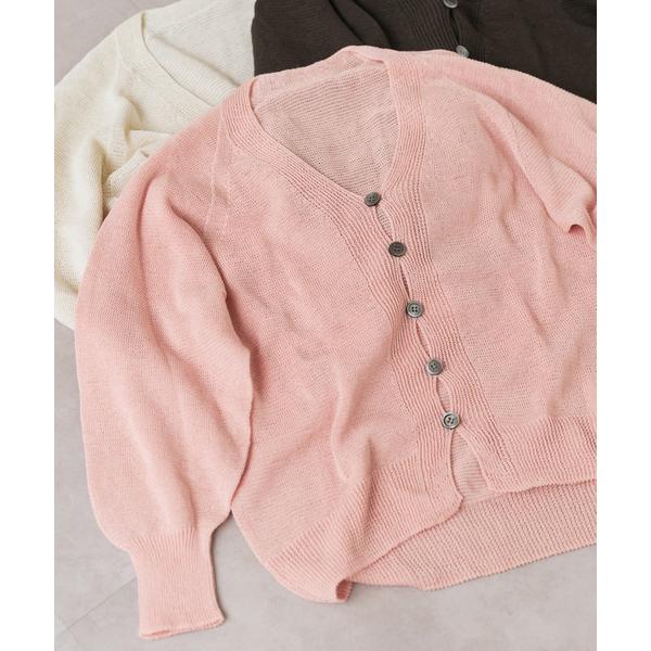 ZOZO問い合わせ番号:103085220ショップ:Spick &amp; Span，スピック アンド スパンブランド:Spick &amp; Span，スピックアンドスパン商品名:コットンリネンギマ天竺カーディガンカテゴリ:トップス&gt...