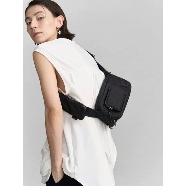 ZOZO問い合わせ番号:103085606ショップ:UN3D.，アンスリードブランド:UN3D.，アンスリード商品名:BLOCKING BODY BAG / ブロッキングボディーバッグカテゴリ:バッグ>ボディバッグ/ウエストポーチブラ...