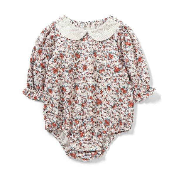 ※このアイテムは返品・交換対象外商品です。ZOZO問い合わせ番号:103085715ショップ:F.O.Online Store，エフオーオンラインストアブランド:Boribon，ボリボン商品名:ナインチェ・プチフルール総柄ボディスーツカテゴ...