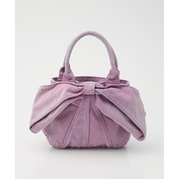 ZOZO問い合わせ番号:103085824ショップ:RODEO CROWNS WIDE BOWL，ロデオクラウンズワイドボウルブランド:RODEO CROWNS WIDE BOWL，ロデオクラウンズワイドボウル商品名:リボンデニムミニトート...