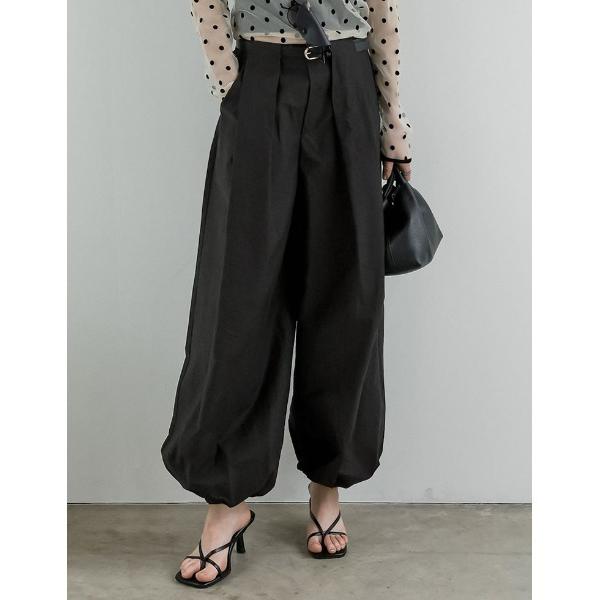 ZOZO問い合わせ番号:103085983ショップ:Re:EDIT，リエディブランド:Re:EDIT，リエディ商品名:[2026S/S COLLECTION][低身長/高身長サイズ有]タフタタックバルーンパンツカテゴリ:パンツ>その他...