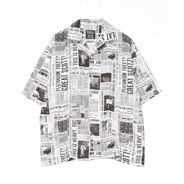 ZOZO問い合わせ番号:103086141ショップ:Rendez-Vous，ランデヴーブランド:Rendez-Vous，ランデヴー商品名:【 BACK TO THE FUTURE 】 バック・トゥ・ザ・フューチャー アロハシャツ 26S1カ...