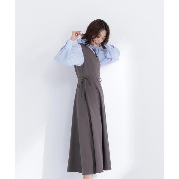 ZOZO問い合わせ番号:103086481ショップ:NATURAL BEAUTY BASIC，ナチュラルビューティーベーシックブランド:NATURAL BEAUTY BASIC，ナチュラルビューティーベーシック商品名:◇サイドリボンジャンス...