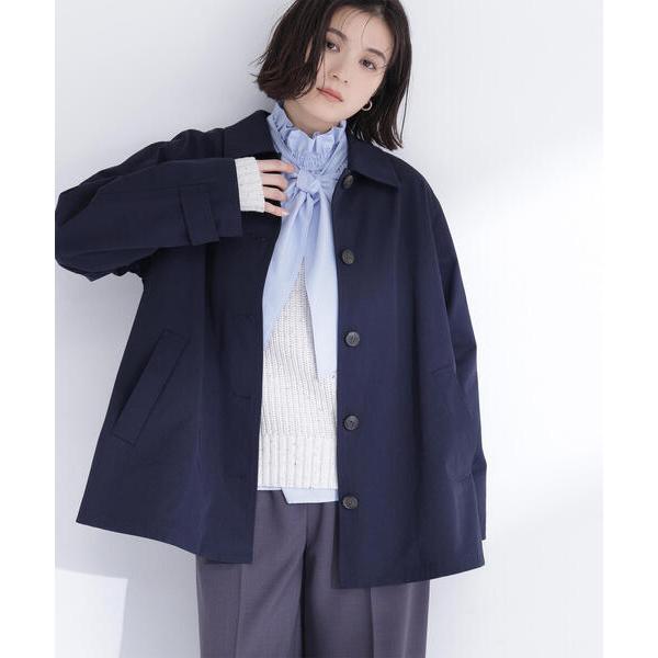 ZOZO問い合わせ番号:103086484ショップ:NATURAL BEAUTY BASIC，ナチュラルビューティーベーシックブランド:NATURAL BEAUTY BASIC，ナチュラルビューティーベーシック商品名:◇ステンカラーハーフコ...