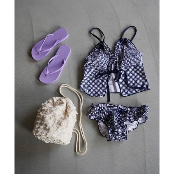 ※このアイテムは返品・交換対象外商品です。ZOZO問い合わせ番号:103086504ショップ:chuclla，チュクラブランド:SANSeLF，サンセルフ商品名:【SANSeLF】フロントリボンギンガムチェックスイムウェア saws26s0...