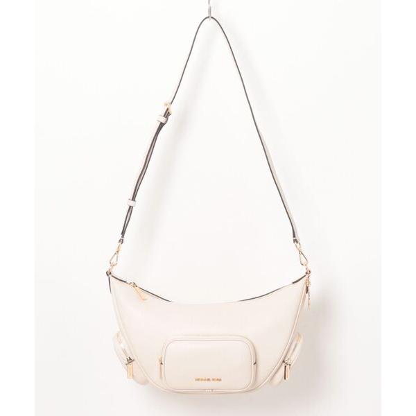 『セール実施中』ZOZO問い合わせ番号:103086776ショップ:MICHAEL KORS，マイケル・コースブランド:MICHAEL KORS，マイケルコース商品名:MERRITT ぺブルレザー コンバーチブル ポケット ショルダー ミデ...