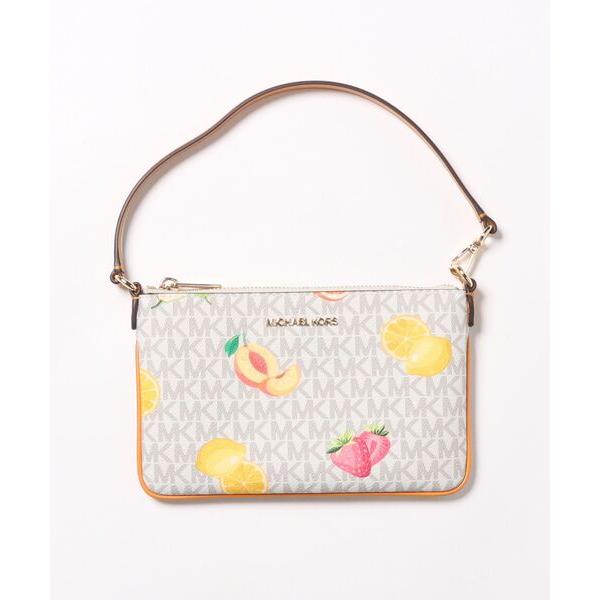 『セール実施中』ZOZO問い合わせ番号:103086902ショップ:MICHAEL KORS，マイケル・コースブランド:MICHAEL KORS，マイケルコース商品名:JET SET TRAVEL SM CONV POUCH WRISTLE...